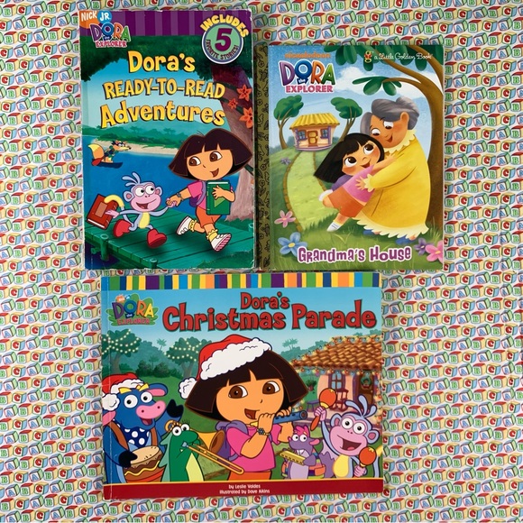 Nickelodeon | Toys | Dora The Explorer 3 Book Set | Poshmark